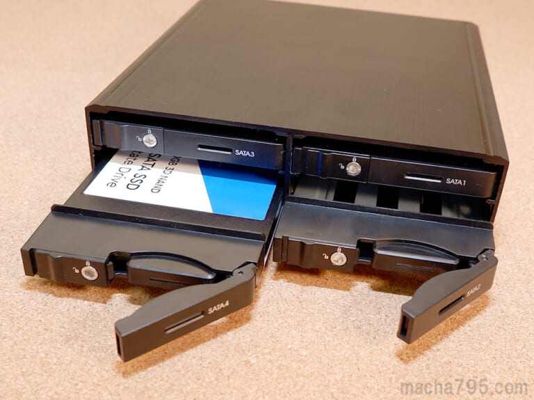 【CMRK-S4S6G レビュー】センチュリー 5インチベイにまとめるラック | プロガジ